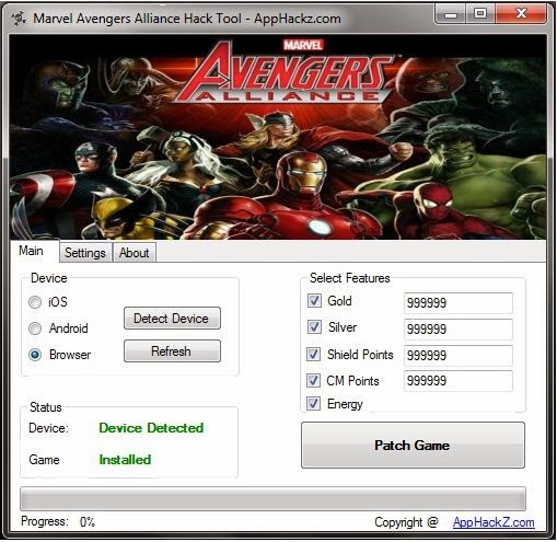 Marvel Avengers Alliance Hack Cheats ~ HackNow4Free