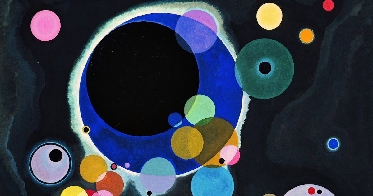 Kandinsky, Quelques cercles (1926)