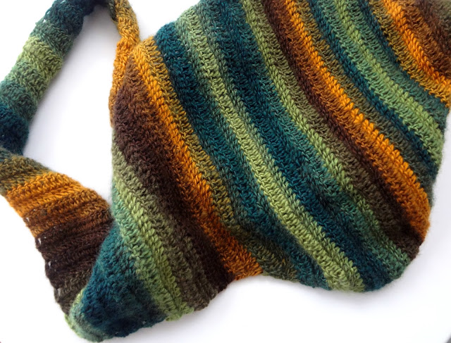 Little Treasures: Dragon Tail Crochet Scarf