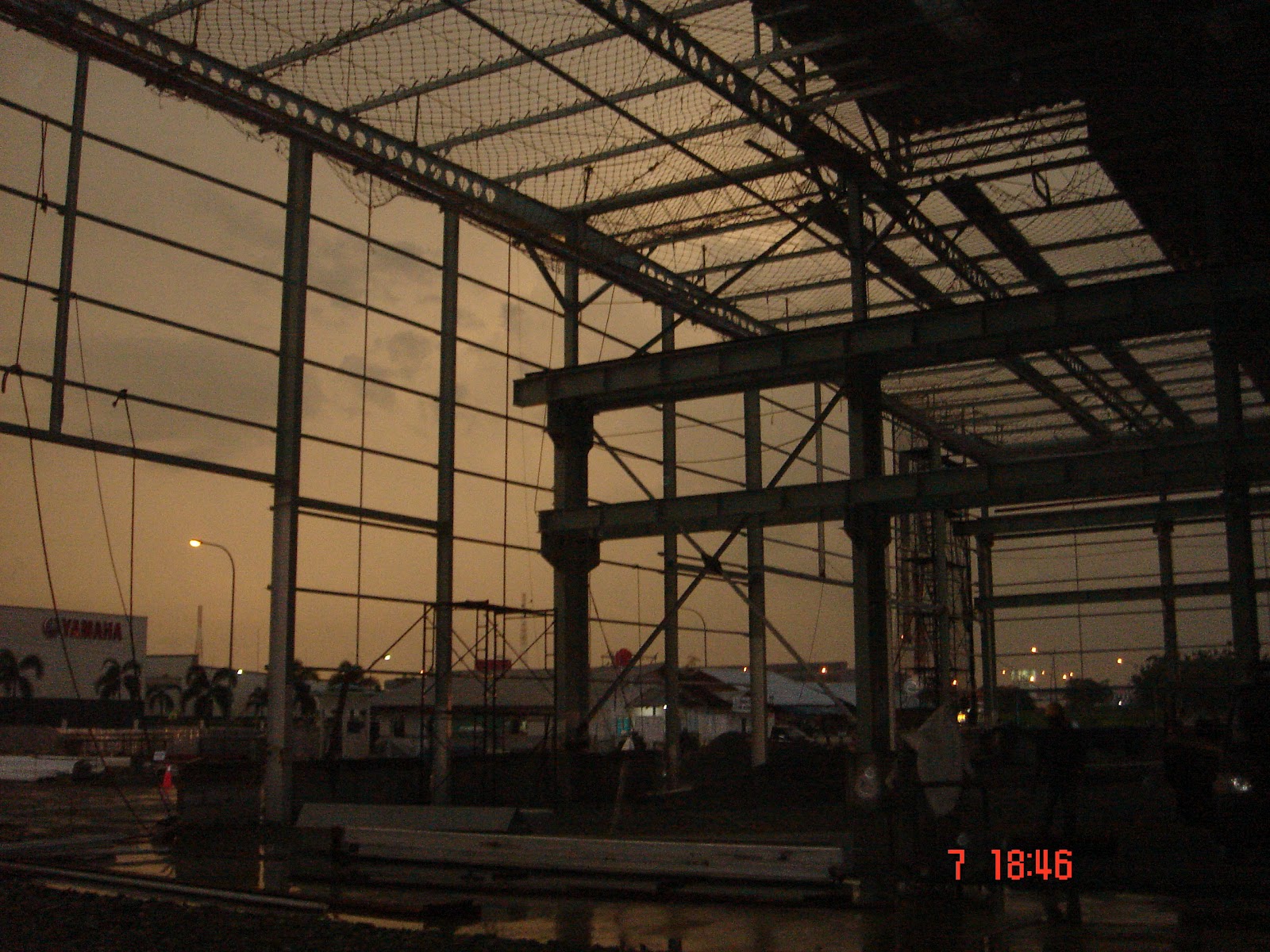 Steel Structure in PT Shibaura, Cibitung