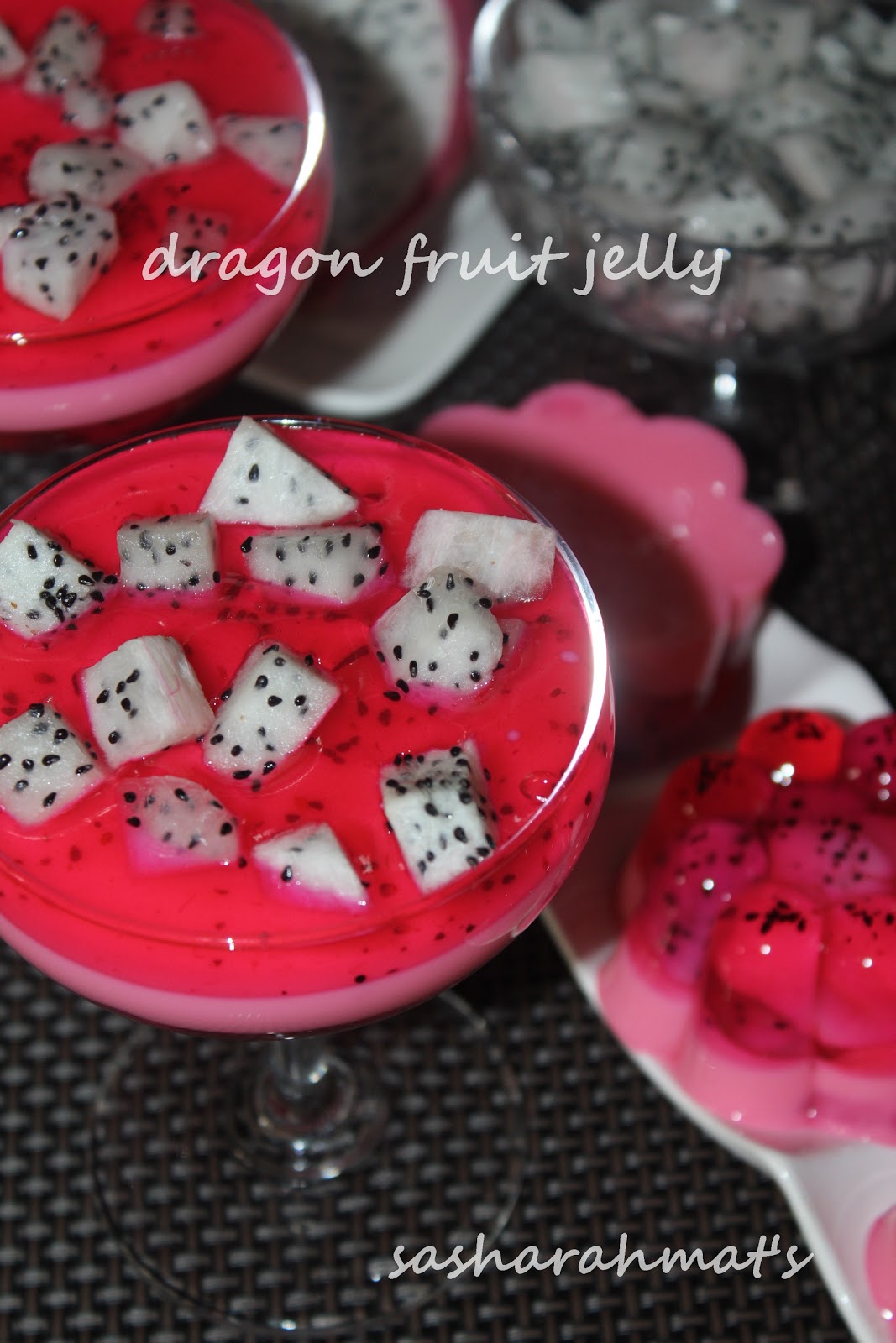 love to cook , love to eat: dragon fruit jelly