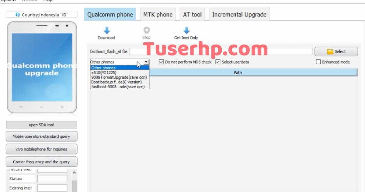 AFTool v.5.1.28 ( Vivo Flashtool )
