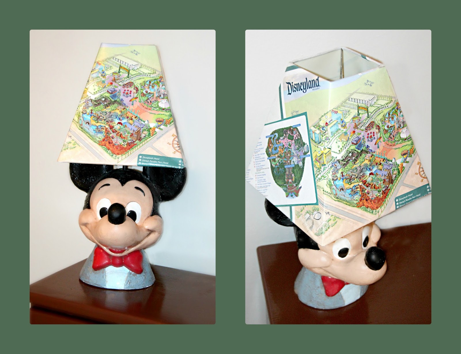 Disney Wife for Life: Disney Park Map Lamp Shade