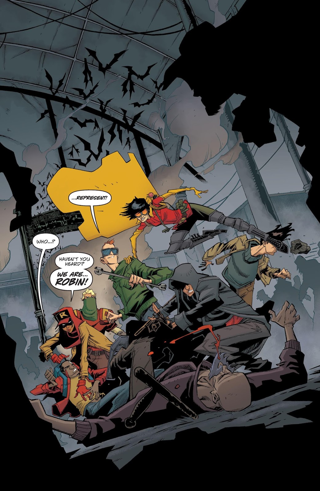 Weird Science DC Comics: Throwback Thursday: We Are Robin #1 Review (2015)