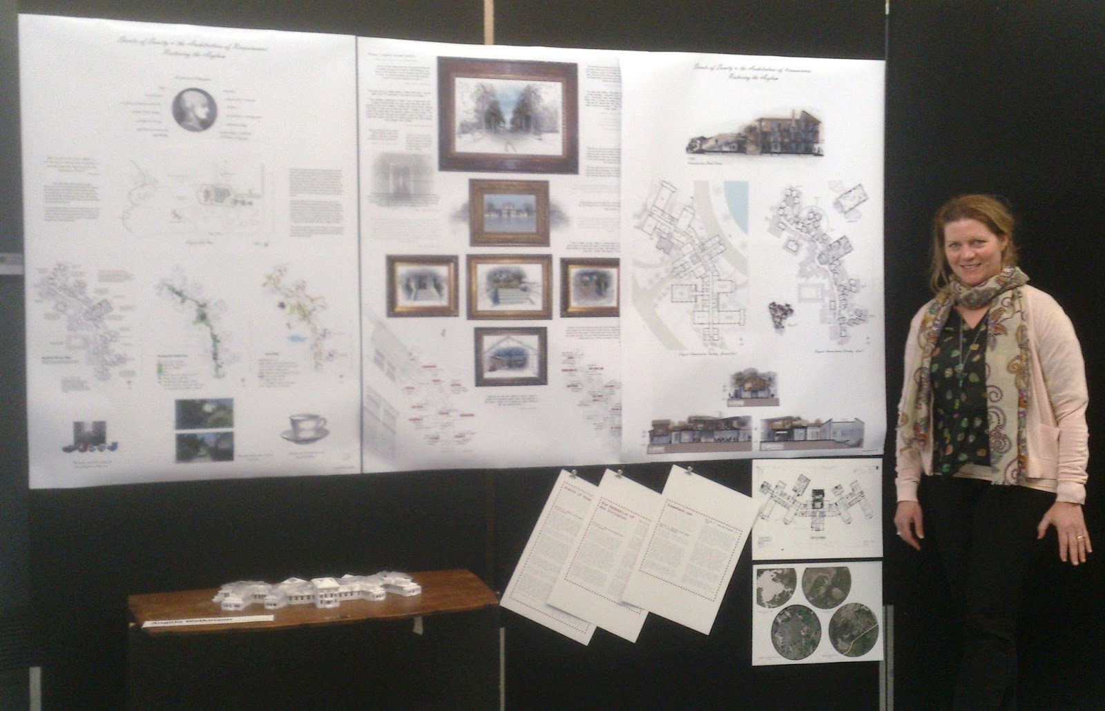 Architecture Thesis Presentation Board