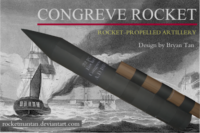 Congreve Rocket Papercraft | Papercraft Paradise | PaperCrafts | Paper ...