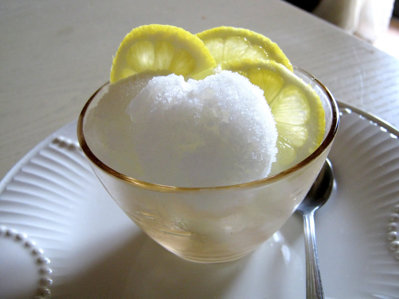 italian cooking: Granita al limone
