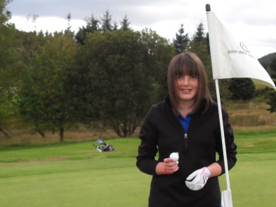 Carol Fell Golf : HOLE IN ONE FOR FIONA