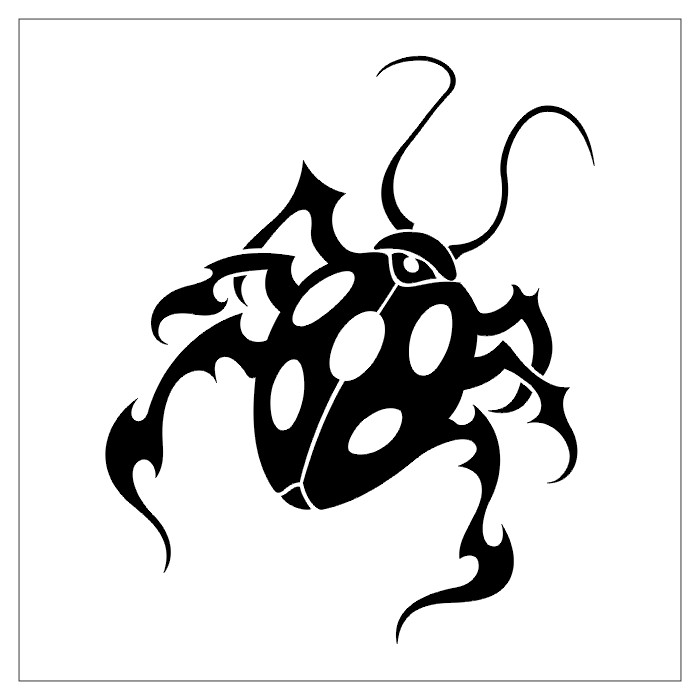 TATTOOS: Bug And Spider Tattoo Stencils