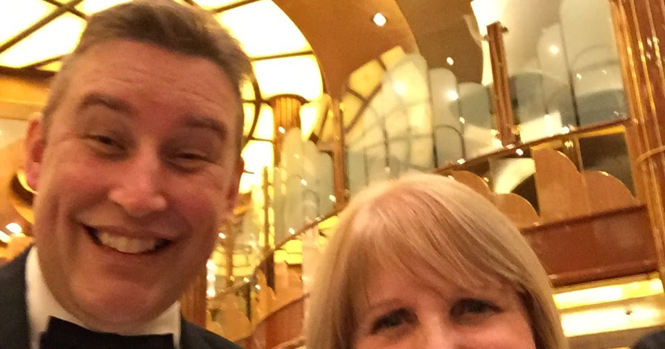 Sandie's Travel Blog: Selfie with the Deputy Captain, Russell Robson ...