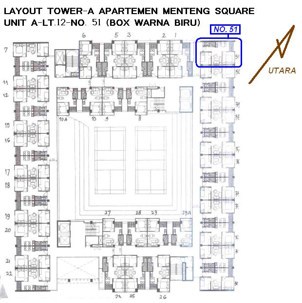 Disewakan : Apartemen Menteng Square: 2. Overview