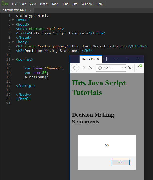 Data Types in JavaScript. | Hits JavaScript Tutorial