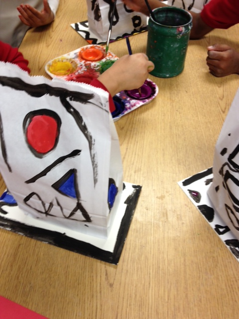 Elfers Art Room: 1st grade House Sculptures