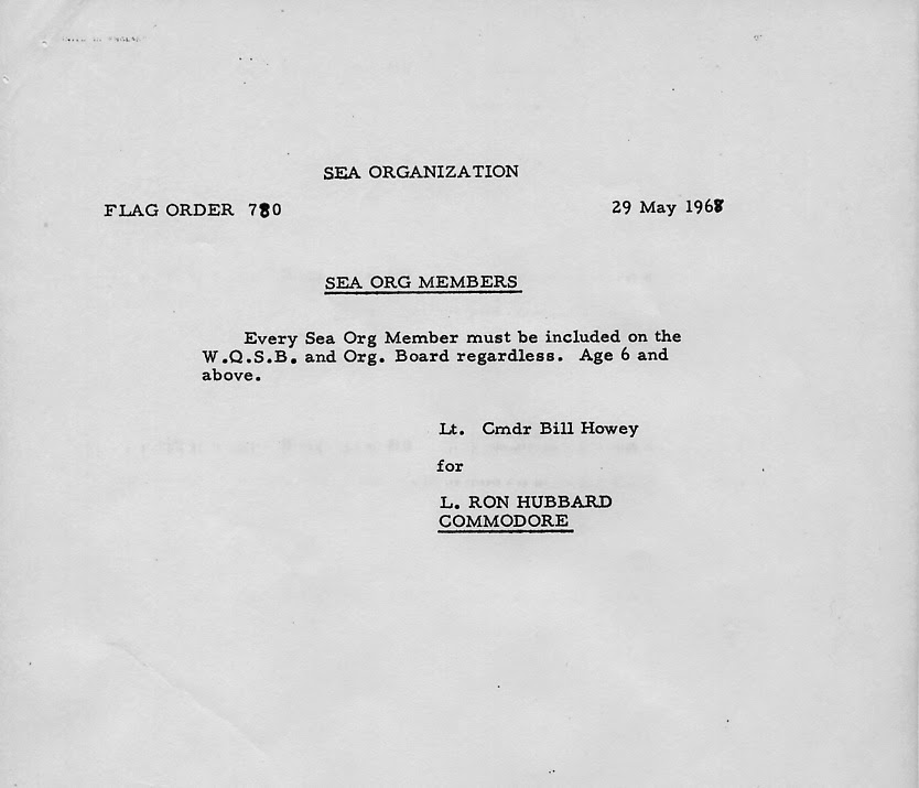 Scientology -The Apollo series: L. Ron Hubbard's Sea Organization for ...