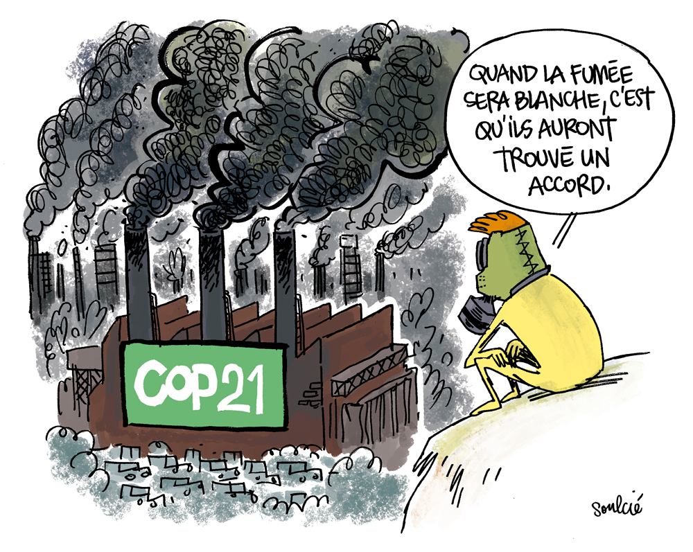 SITUATION PLANÉTAIRE: COP 21 : pas de Père Noël dans la cheminée