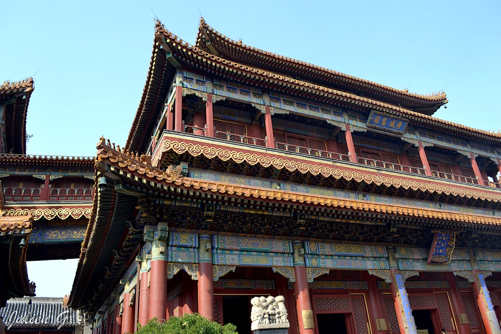 Coins du Monde: CHINE - Pékin - Le Temple des Lamas 雍和宫