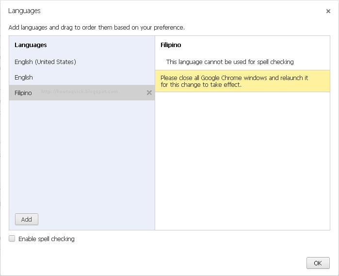 How To Change Language in Google Chrome Settings