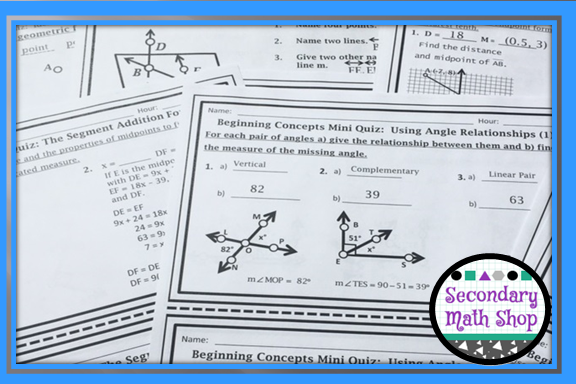 The Spectacular World Of Secondary Math