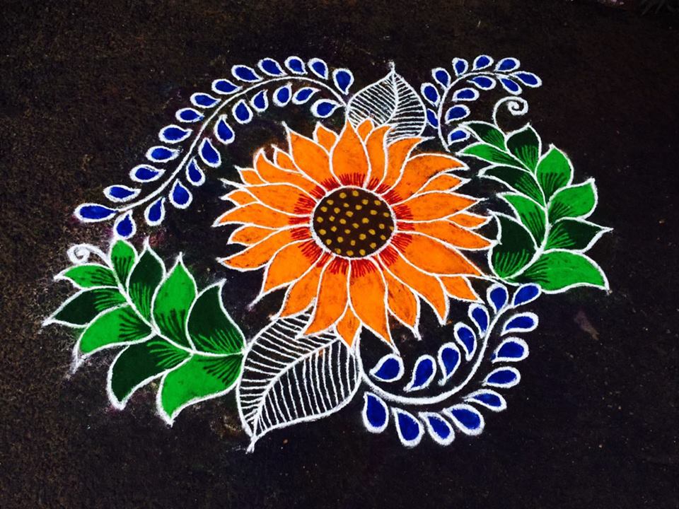 TELUGU WEB WORLD: 7+ ANDHRA TELUGU MUGGULU RANGOLI KOLAMS FOR MAKARA ...