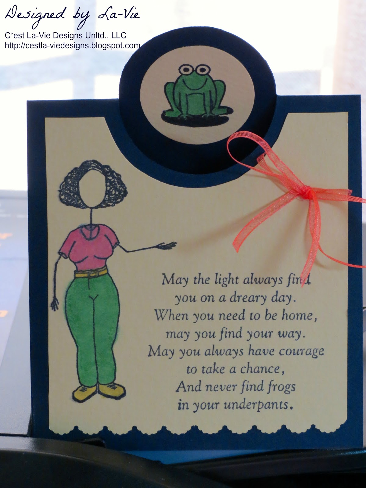 C'est La-Vie Designs Unltd., LLC: Lady Luck Card