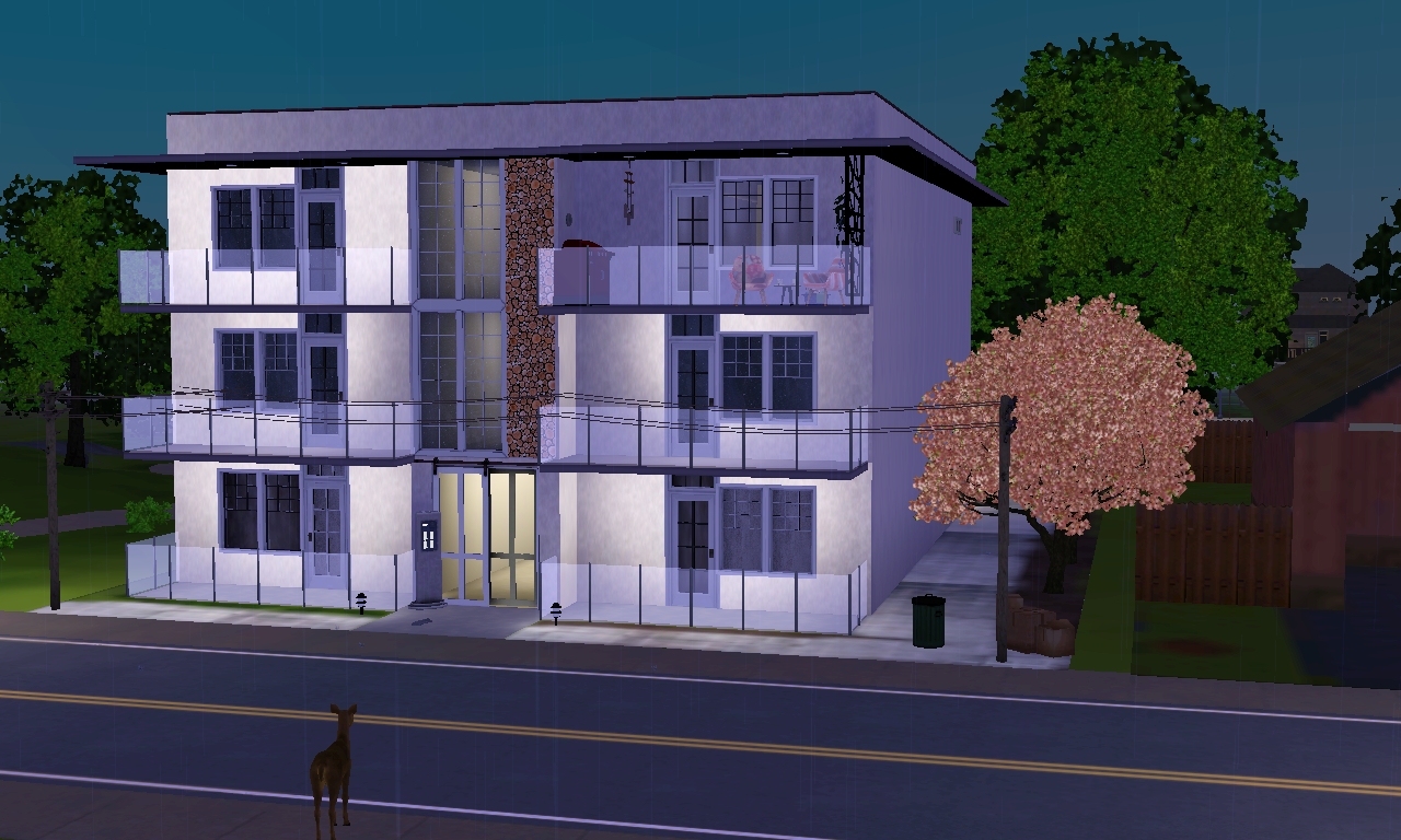 LOS SIMS DE FLOR: APARTAMENTOS CEREZO SIMS 3| SPEED BUILD CHERRY ...