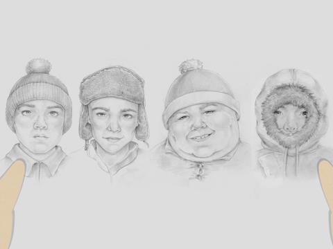 The Sketchpad: Realistic South Park Characters