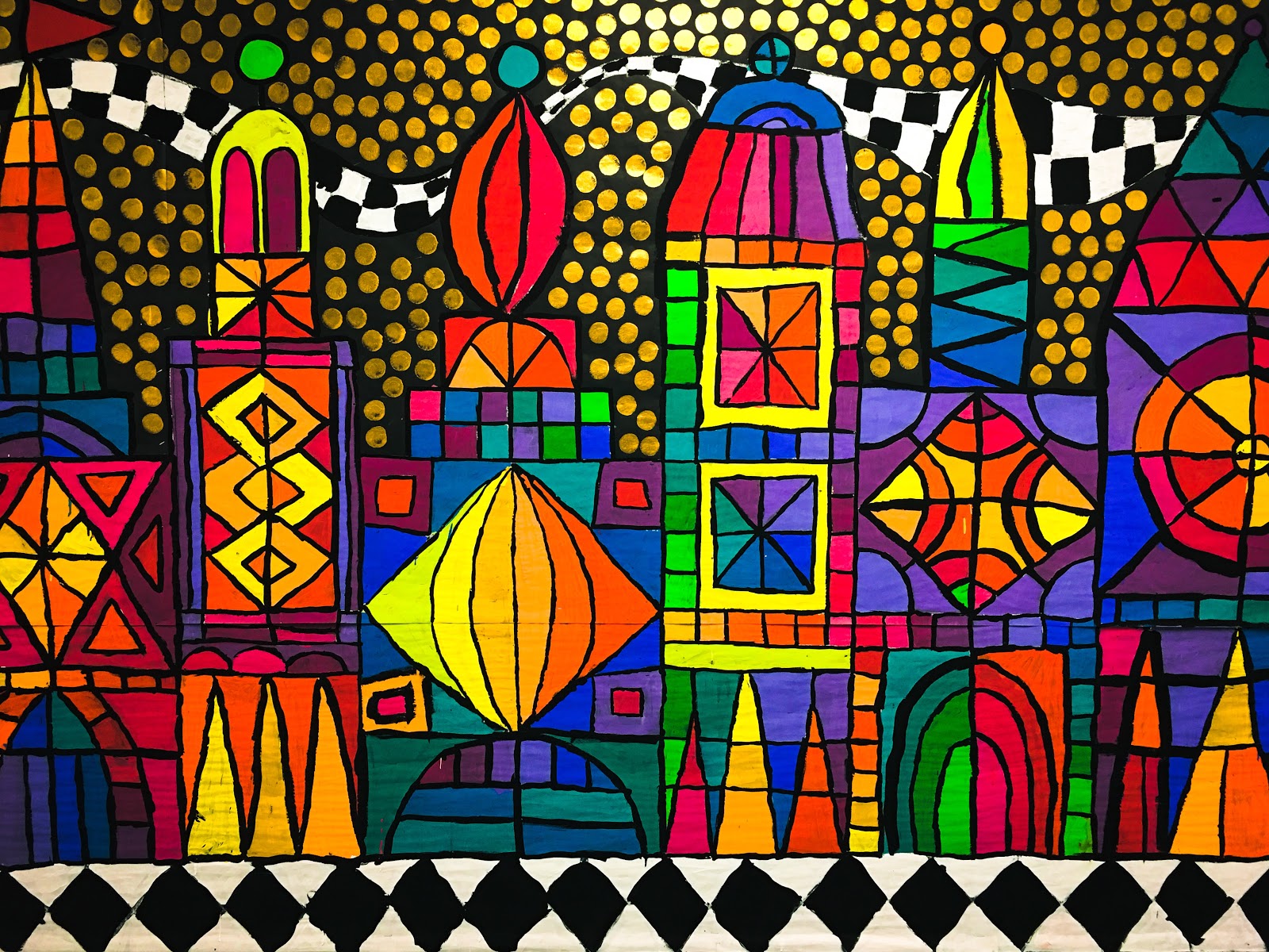 Paintbrush Rocket: It's a Small World Mural - Time-Lapse Video - 3rd ...