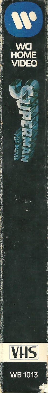 Metropolis Video Store: SUPERMAN THE MOVIE (1979 WCI VHS)