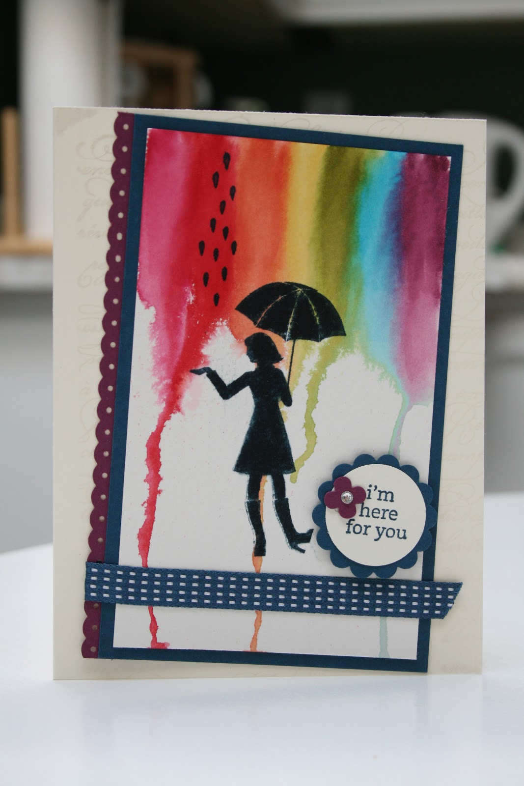 Stamp Inspirations: Rainbow Color Wash