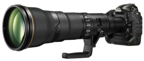 Nova Lente Gigante Da Nikon de 800 milímetros f5.6 lente supertelephoto