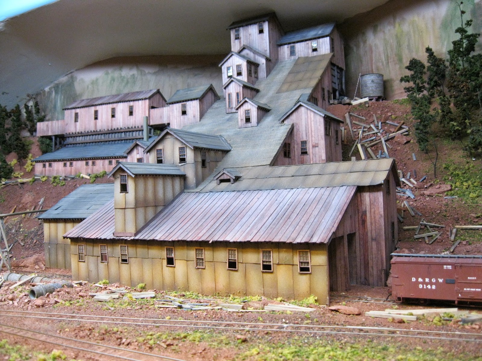 Model Railroads I Visit: Bill Sn3 Scobie's Rio Grande Southern Layout