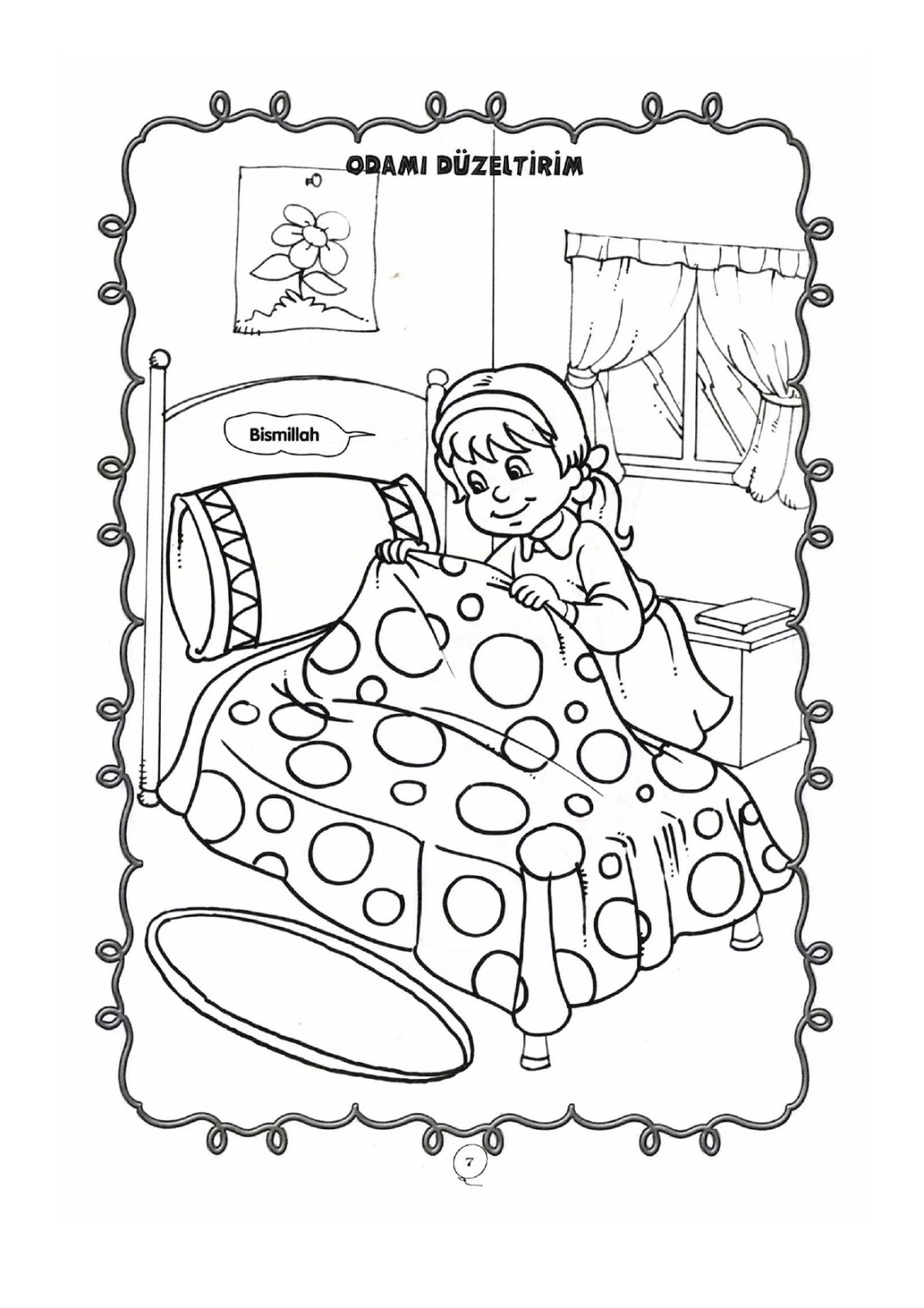 DinDersiOyun.com: Okul öncesi dini boyamalar