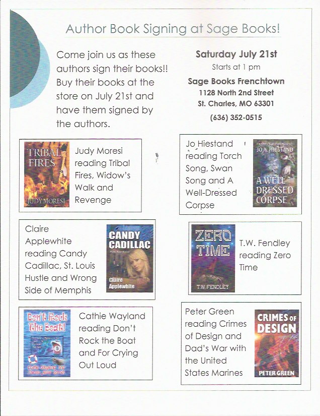 The Writers' Lens: Sage Books: Six sign on Saturday