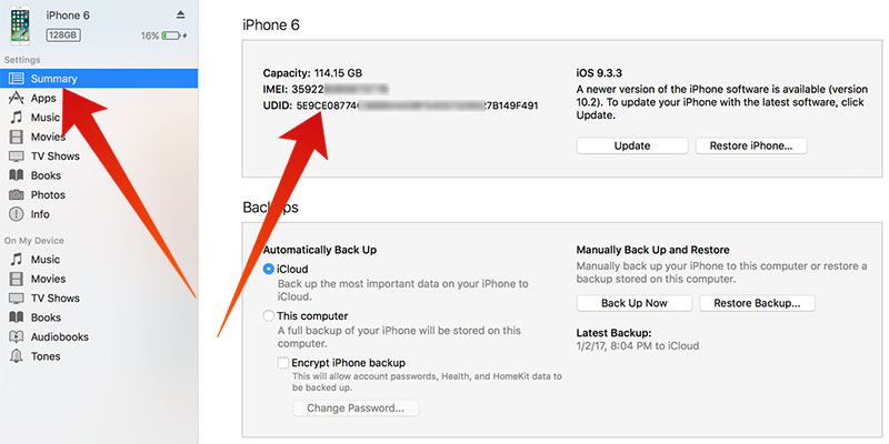How to Find the UDID of Your iPhone or iPad