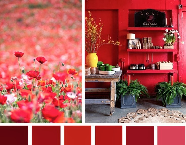 Decorar en rojo intenso | Decoración