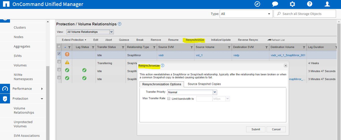 Remote Infrastructure Management: Data Protection using NetApp ...