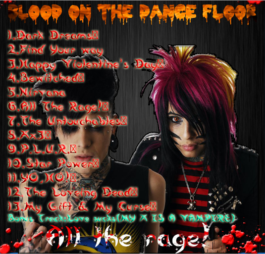 BOTDF: My Album Cover's For ALL THE RAGE!