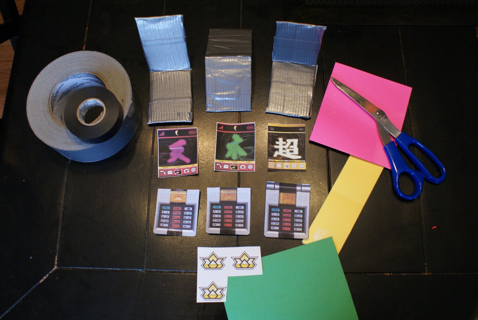 Crafty Celebrations : Power Ranger Birthday Party