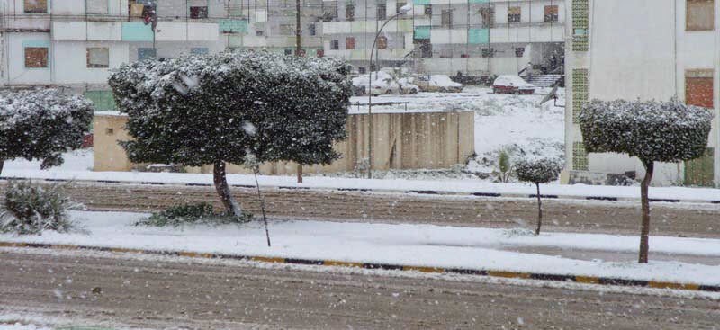 Snow years - albayda in Libya