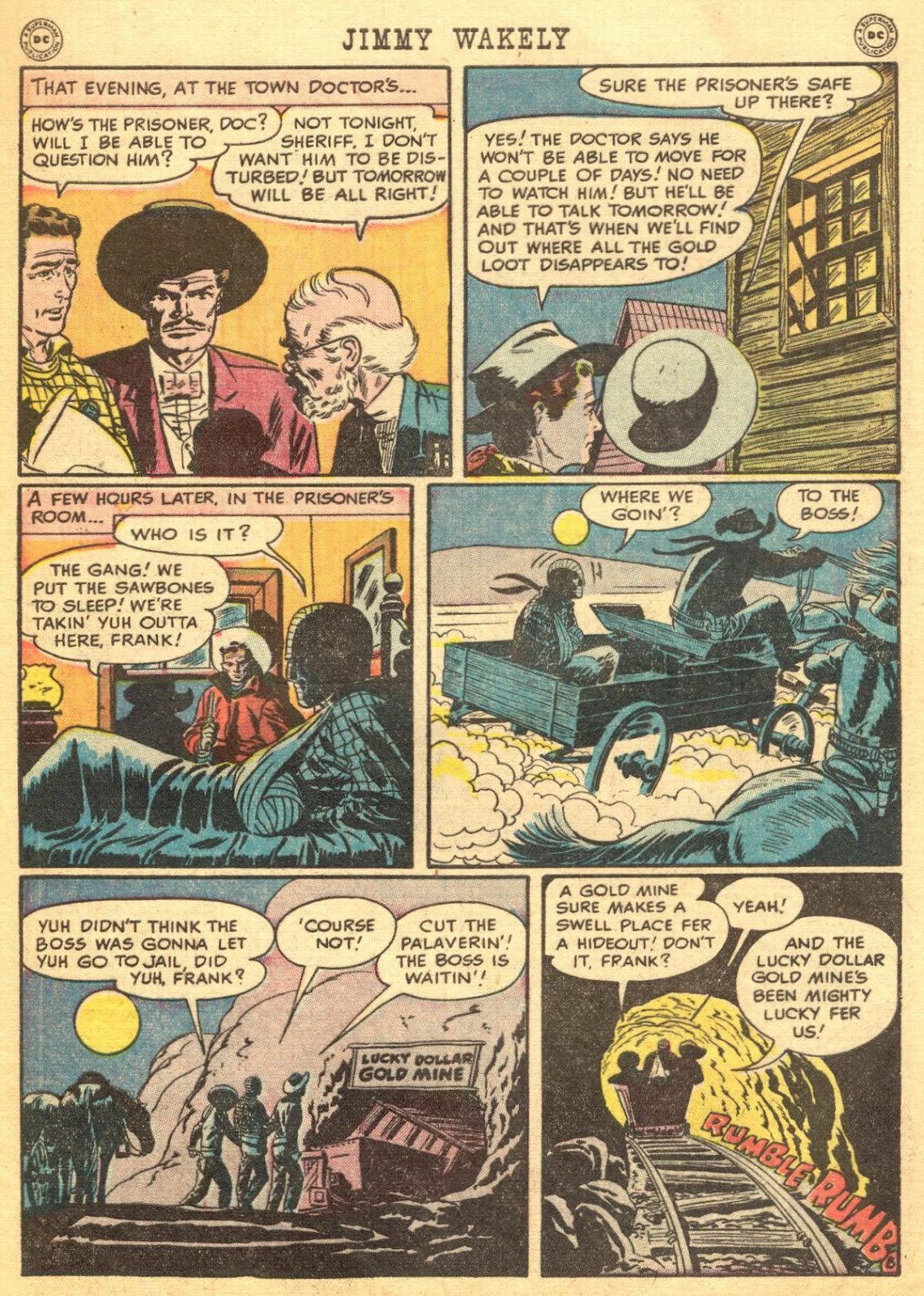 The ALEX TOTH archives: TOTH - JIMMY WAKELY 01 the Cowboy Swordman ...