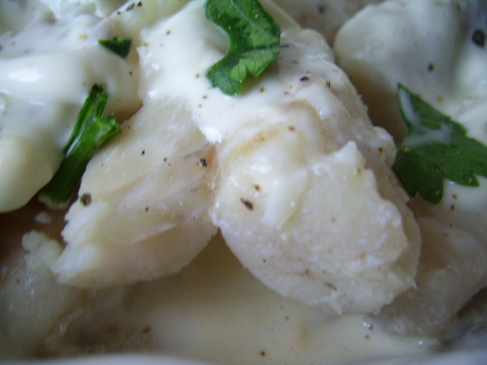 irenafoods: Pollock with mayonnaise and horseradish - Peste alb cu ...