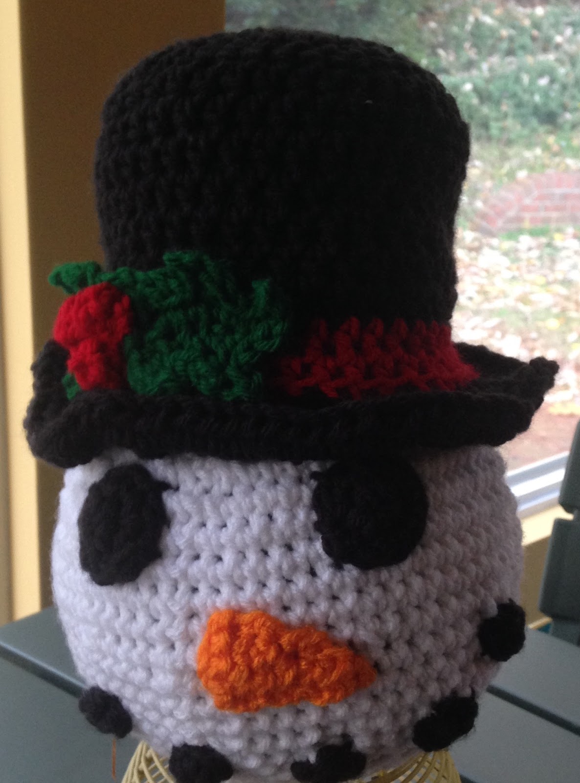 The Perfect Stitch...: Snowman Tree Topper...