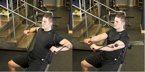 bodybuilding: Cable Chest Press