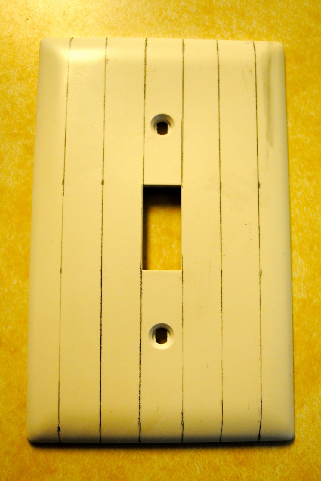 Our Joyful Journey: Custom Light Switch Plate