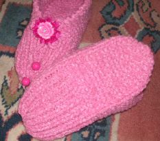 Knitting Galore: 'Thoughtful Thursday' The Pink Slipper Project