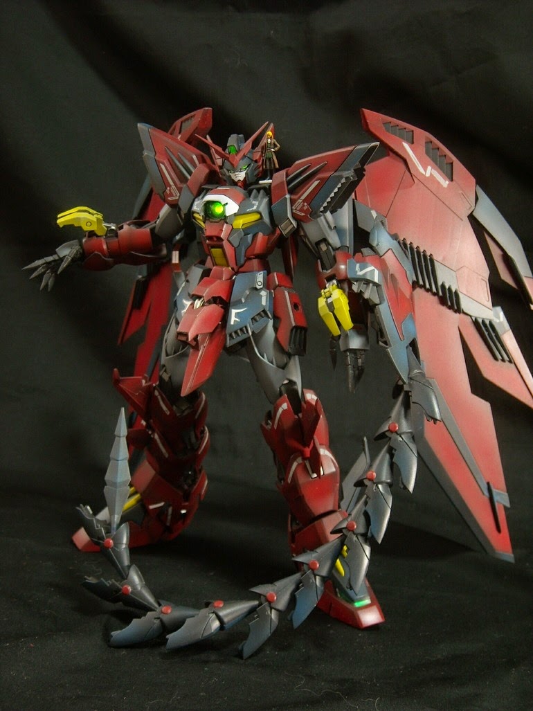 MG 1/100 Gundam Epyon Custom Build with LED
