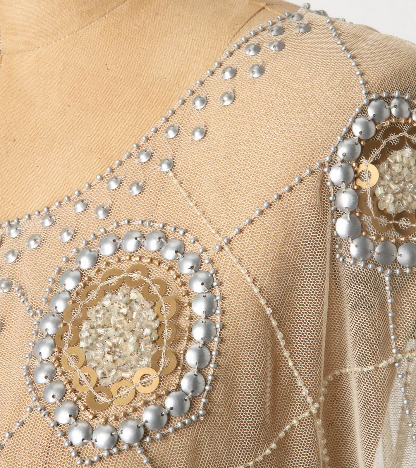 A Textile a Day: Beaded net