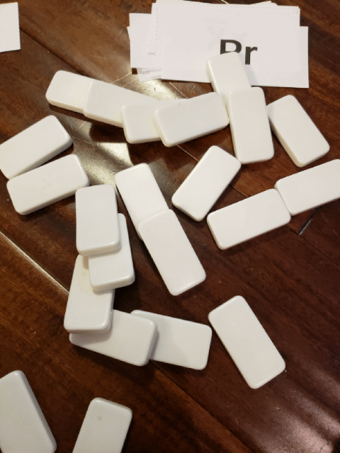 Teaching Fun for Kids: Domino Letters/Numbers