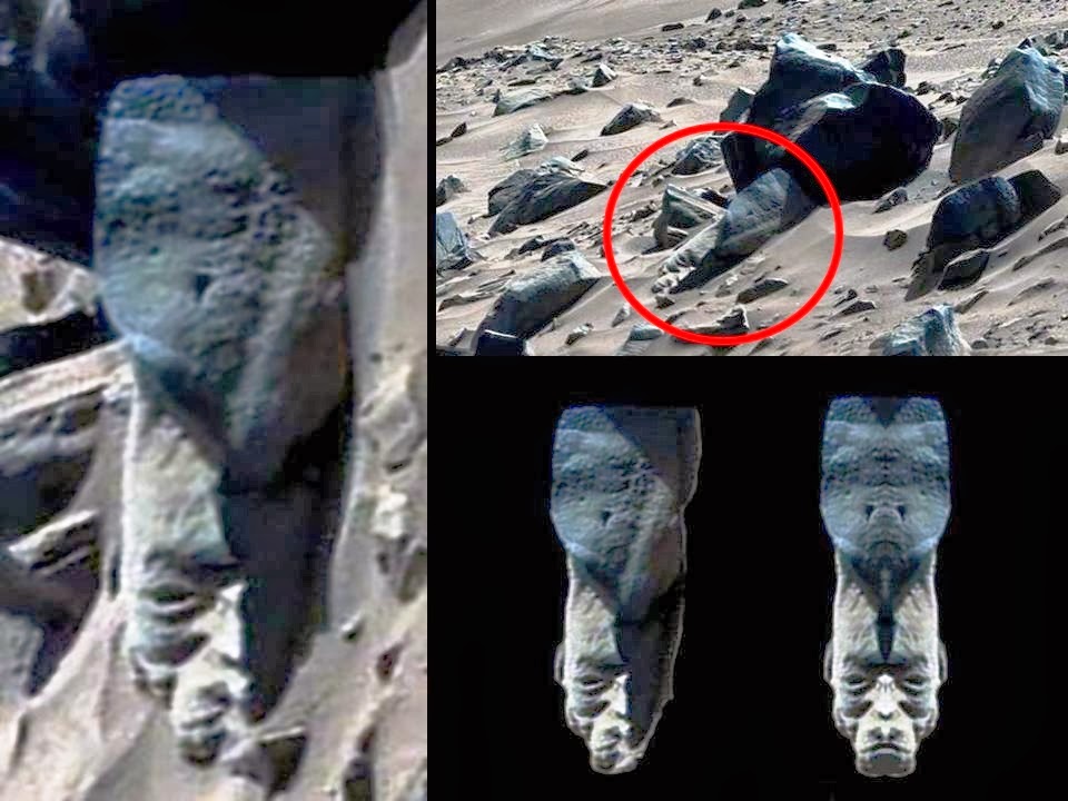 Discovered on Mars:Toltec Face, Ancient Building, Pictographic Language ...