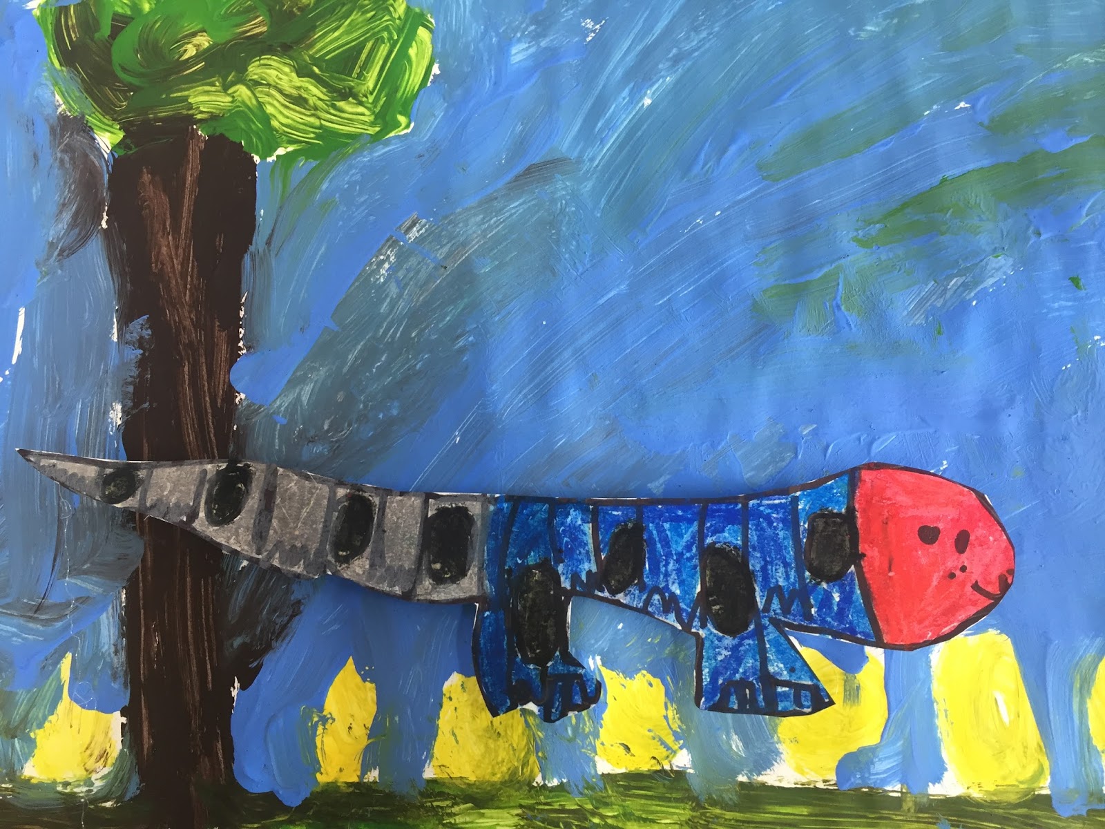 Room 7 @ Dairy Flat : Minibeast Art